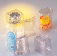 China Perfume Cosmetic Packaging Box Folding PET PVC PP Clear Plastic for sale