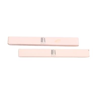 China Folding Custom Lip Gloss Packaging Full Color Artpaper Folders for sale