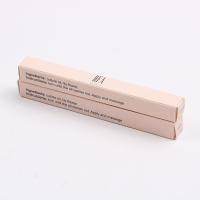 China Folding Custom Lip Gloss Packaging Full Color Artpaper Folders for sale