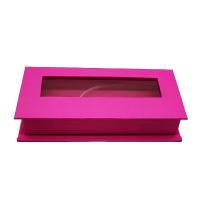 China Eyelash Cosmetic Packaging Box Empty Recyclable Materials for sale