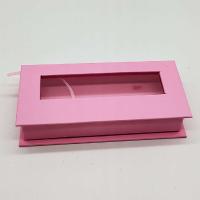 China Eyelash Cosmetic Packaging Box Empty Recyclable Materials for sale
