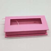 China Eyelash Cosmetic Packaging Box Empty Recyclable Materials for sale