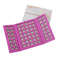 China Makeup Cosmetic Packaging Box Empty Eyeshadow Palette Box Recyclable for sale