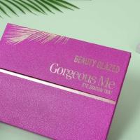 China Makeup Cosmetic Packaging Box Empty Eyeshadow Palette Box Recyclable for sale