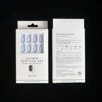 China OEM ODM Cosmetic Packaging Box Artificial False Nail Storage Box for sale