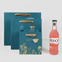 China Wholesale Custom Printed Logo Luxury Shopping Gift Paper Bags With Handle for sale