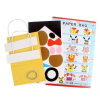 China Factory custom brown kraft paper package gift bag animal paper bags for sale