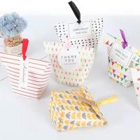 China Custom logo printed party favor colorful goodie candy paper gift bag for kids birthday party for sale