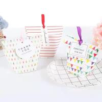 China Custom logo printed party favor colorful goodie candy paper gift bag for kids birthday party for sale