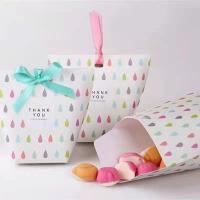 China Custom logo printed party favor colorful goodie candy paper gift bag for kids birthday party for sale
