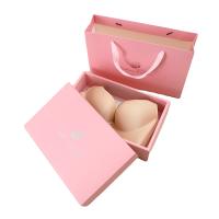 China Shoes clothing Paper Shopping Bags With Box Set Hand Length Handle for sale