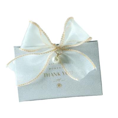 China Hot Stamping Custom Printed Paper Bags Small Thank You Bags Recyclable for sale