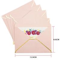 China Emerald Flat Embossed Uv Gold Hot Stamping Gift Bag envelope for sale