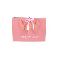 China Clothing Gift Jewelry Custom Printed Paper Bags 150gsm 210gsm 250gsm Thickness for sale