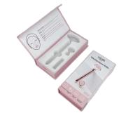 China Recyclable Cosmetics Gift Boxes Folding , Magnetic Flap Cardboard Box With EVA Foam for sale