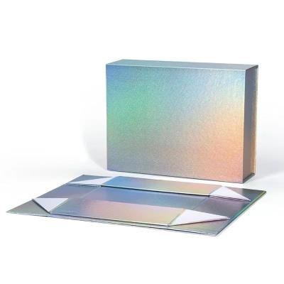 China Rectangle Rigid Cardboard Box , Practical Magnetic Closure Rigid Boxes for sale