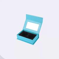 China Magnet Rigid Gift Box , Reusable Paper Box Cosmetics Contact Lens Packaging for sale