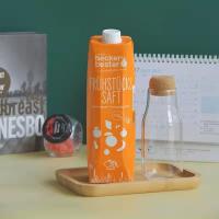 China Juice Food Packaging Box Food Grade Paper For 330ML 500ML 1L for sale