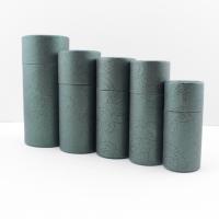 China Kraft Paper Tube Packaging , Food Grade Cardboard Cylinder Container For Tea for sale