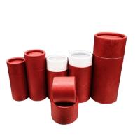 China Customized Paper Tube Packaging , Cylinder Flower Box With CMYK Color for sale