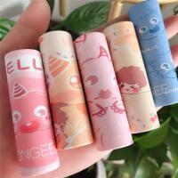 China Twist Up Cosmetic Paperboard Lip Balm Tubes Reusable Biodegradable for sale