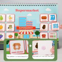 China Montessori Learning Hardcover Book Printing For Kids Custom Educational Learning Book for sale