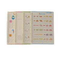 China Hot Stamping Hard Cover Book Printing For School Reusable Writing Copybook for sale