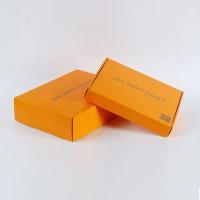 China Classic Corrugated Board Gift Wrapping Boxes Recyclable Custom Logo for sale