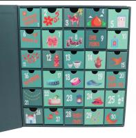 China Customizable Calendar Gift Box With Varnishing Printing OEM ODM One-stop Service for sale