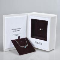 China Glossy Lamination Rigid Packaging Box For Jewelry With Magnetic Closure for sale