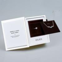 China Glossy Lamination Rigid Packaging Box For Jewelry With Magnetic Closure for sale