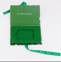 China Recycled Rigid Packaging Box Rectangular With Magnetic Closure OEM / ODM for sale