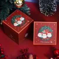 China Custom Printing Christmas Ornament Packaging Boxes Recyclable With Lid And Base Box for sale