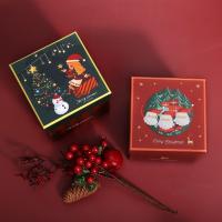 China Custom Printing Christmas Ornament Packaging Boxes Recyclable With Lid And Base Box for sale