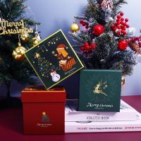 China Custom Printing Christmas Ornament Packaging Boxes Recyclable With Lid And Base Box for sale