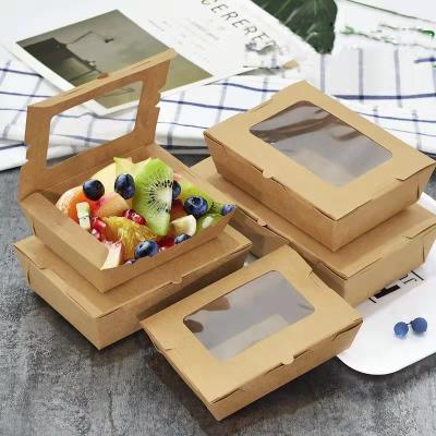 China Eco Fold Type Food Packaging Box Custom Fast Food Takeaway Boxes for sale