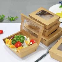 China Eco Fold Type Food Packaging Box Custom Fast Food Takeaway Boxes for sale