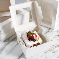 China Cake Food Storage Cardboard Packaging Boxes CMYK/Pantone Printing Folders Type for sale