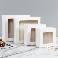 China Cake Food Storage Cardboard Packaging Boxes CMYK/Pantone Printing Folders Type for sale