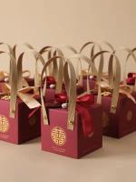 China Wedding Favor Candy Box Paperboard Food Container Paper Box With CMYK/Pantone Printing for sale