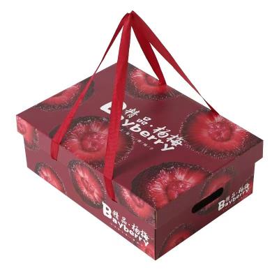 China Paperboard Fruit And Vegetable Packaging Boxes With CMYK / Pantone Printing Options for sale