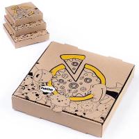China Food Packaging Pizza Takeaway Boxes Custom Printed Corrugated Carton for sale