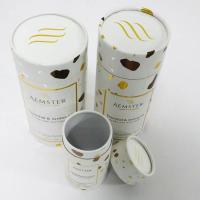 China Cosmetic Paper Tube Packaging Cylindrical Shape with Customized Surface for sale