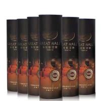 China Red Wine 100% Recycled Cardboard Tube Packaging With Lid Custom Design Logo for sale