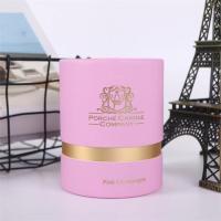 China Cosmetic Perfume Candle Cylinder Paper Tube Packaging Matt Lamination Surface Treat for sale