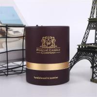 China Cosmetic Perfume Candle Cylinder Paper Tube Packaging Matt Lamination Surface Treat for sale