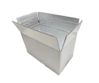 China Custom Paper Type Paperboard Fruit And Vegetable  for Transporting Frozen Cold Insulated Shipping Packaging Carton Box for sale