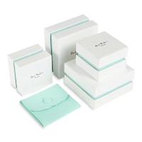 China Rectangular Elegant Presentation Package for Cardboard Jewelry Necklaces Bracelets Rings Display Packaging Boxes for sale