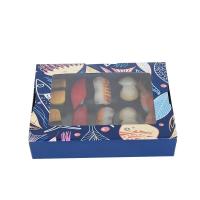 China Folder Type Food Sushi Storage Cardboard Paper Packaging Boxes Eco Friendly for sale