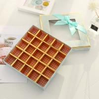 China Chocolate and Coffee Printing CMYK / Pantone Cardboard Food Packaging Box for sale